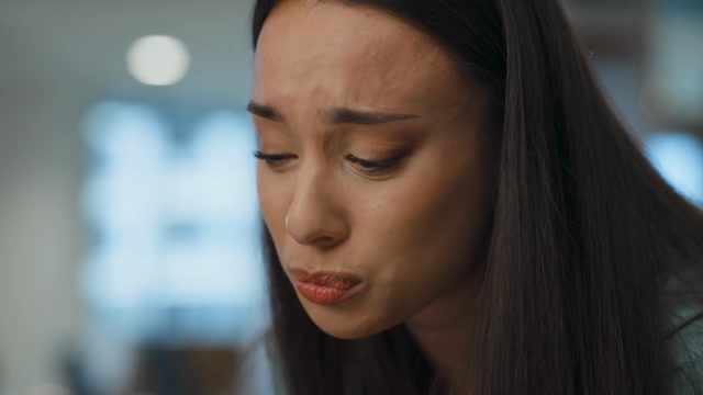 Crying At Work Stock Footage: Royalty-Free Video Clips - Storyblocks