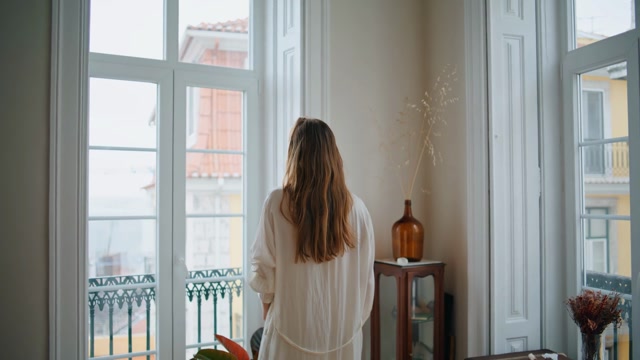 Girl Inside House Stock Footage: Royalty-Free Video Clips - Storyblocks