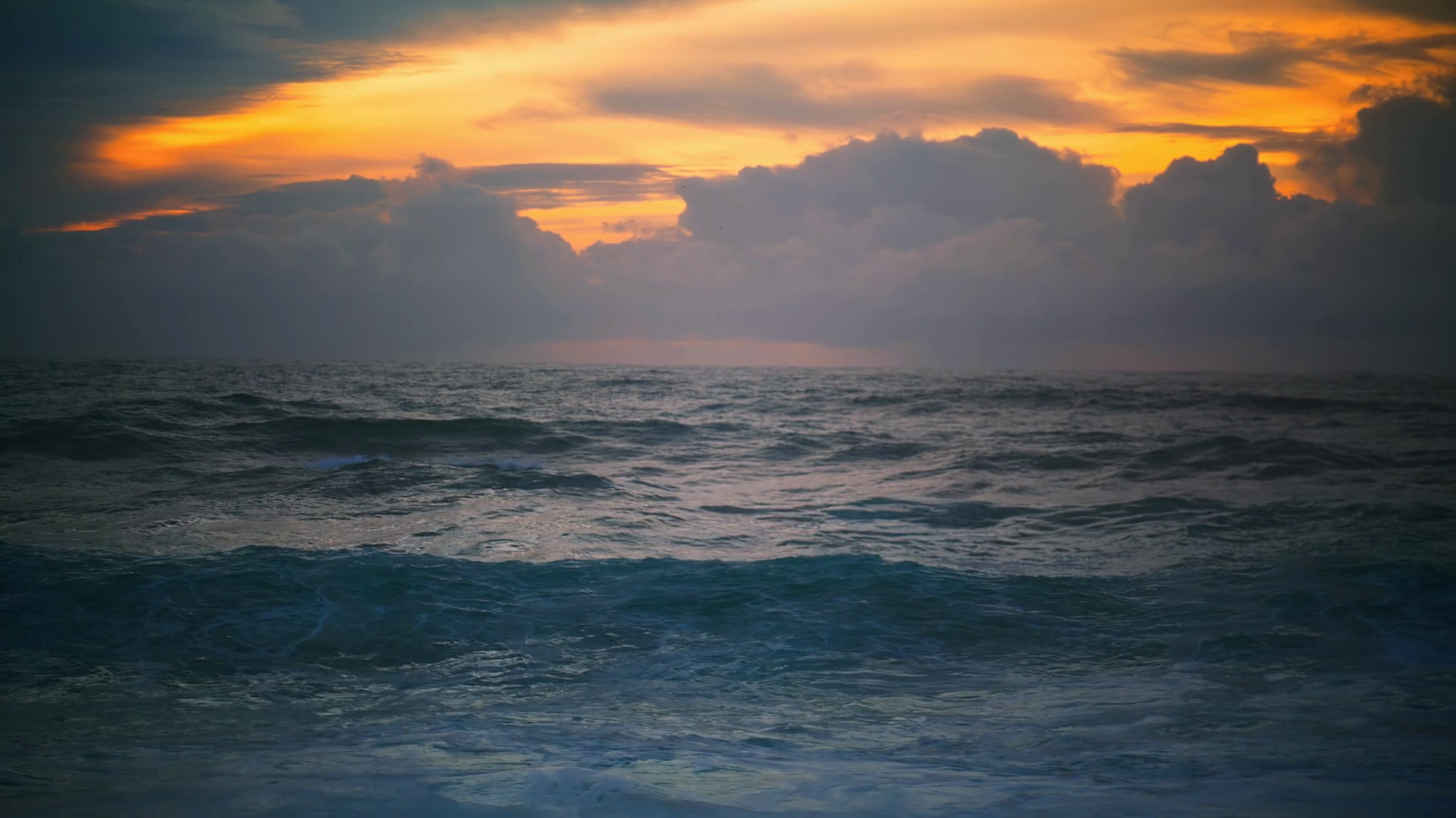 Waves Rolling Early Morning Seashore Stock Footage SBV-347529739 ...