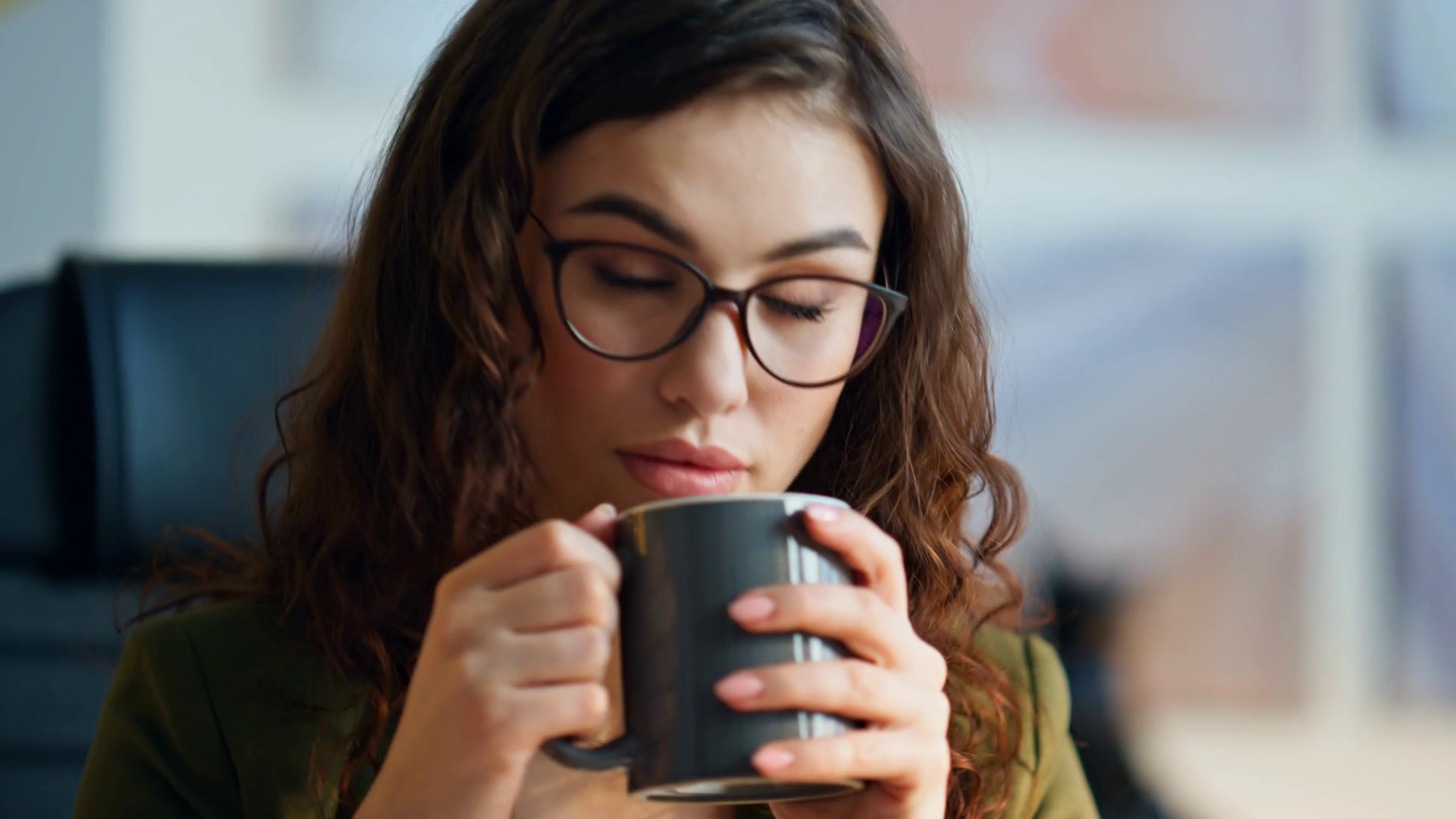 Portrait Of Successful Businesswoman Stock Footage SBV-347608670 ...