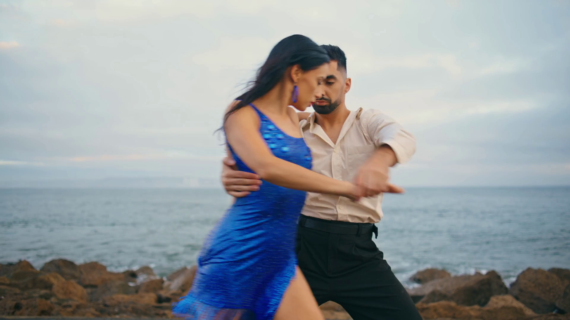 Energetic Dance Performance Skilled Latino Stock Footage SBV-347666712 ...