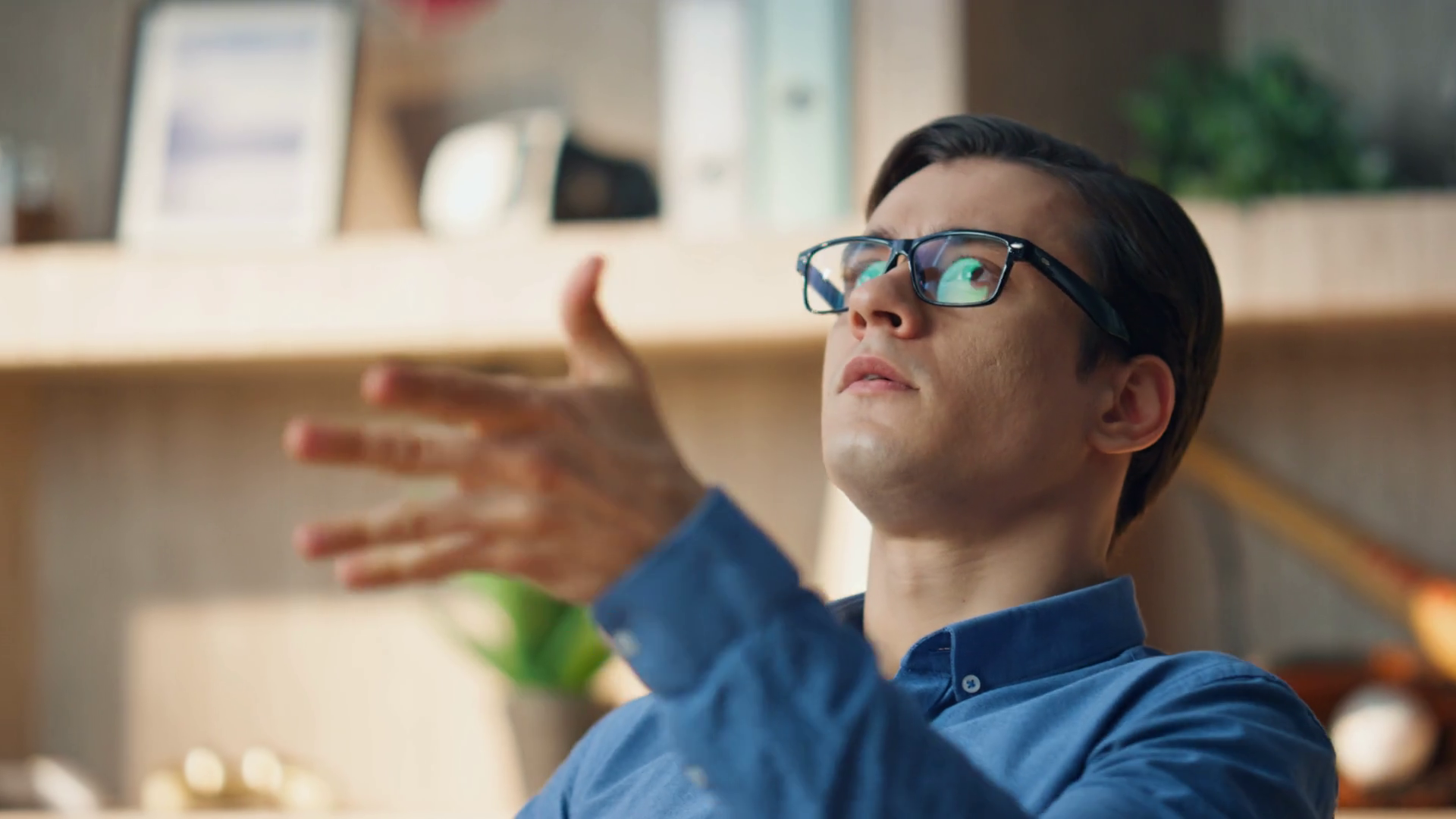 Closeup Businessman Tossing Ball At Office Stock Footage SBV-348416902 ...