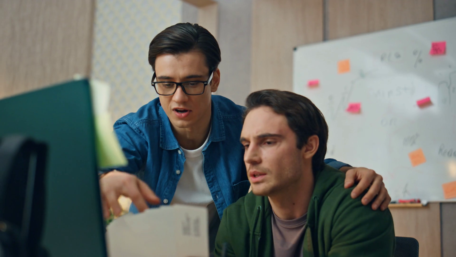 Colleagues Working Together In Office Stock Footage SBV-348417902 ...