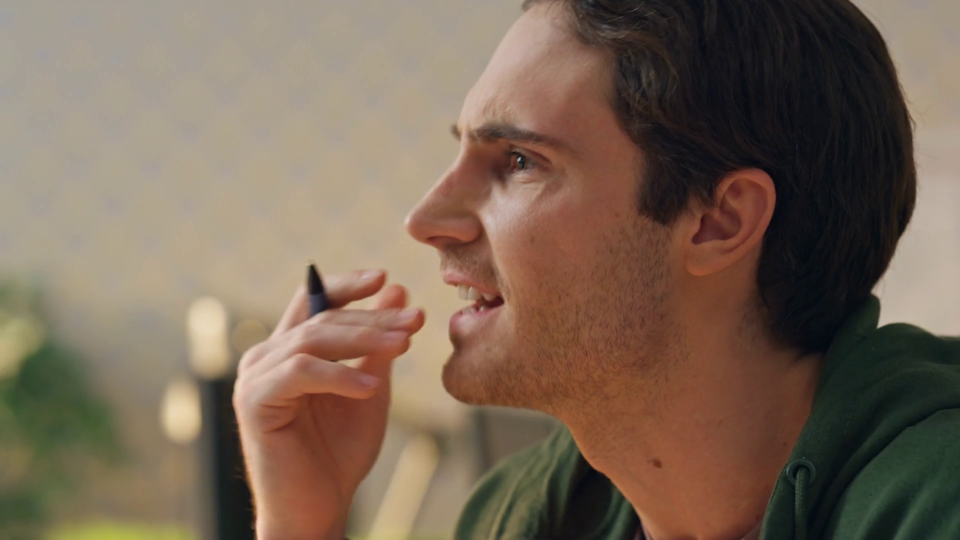 Closeup Man Agrees At Work Place Happy Stock Footage SBV-348413942 ...