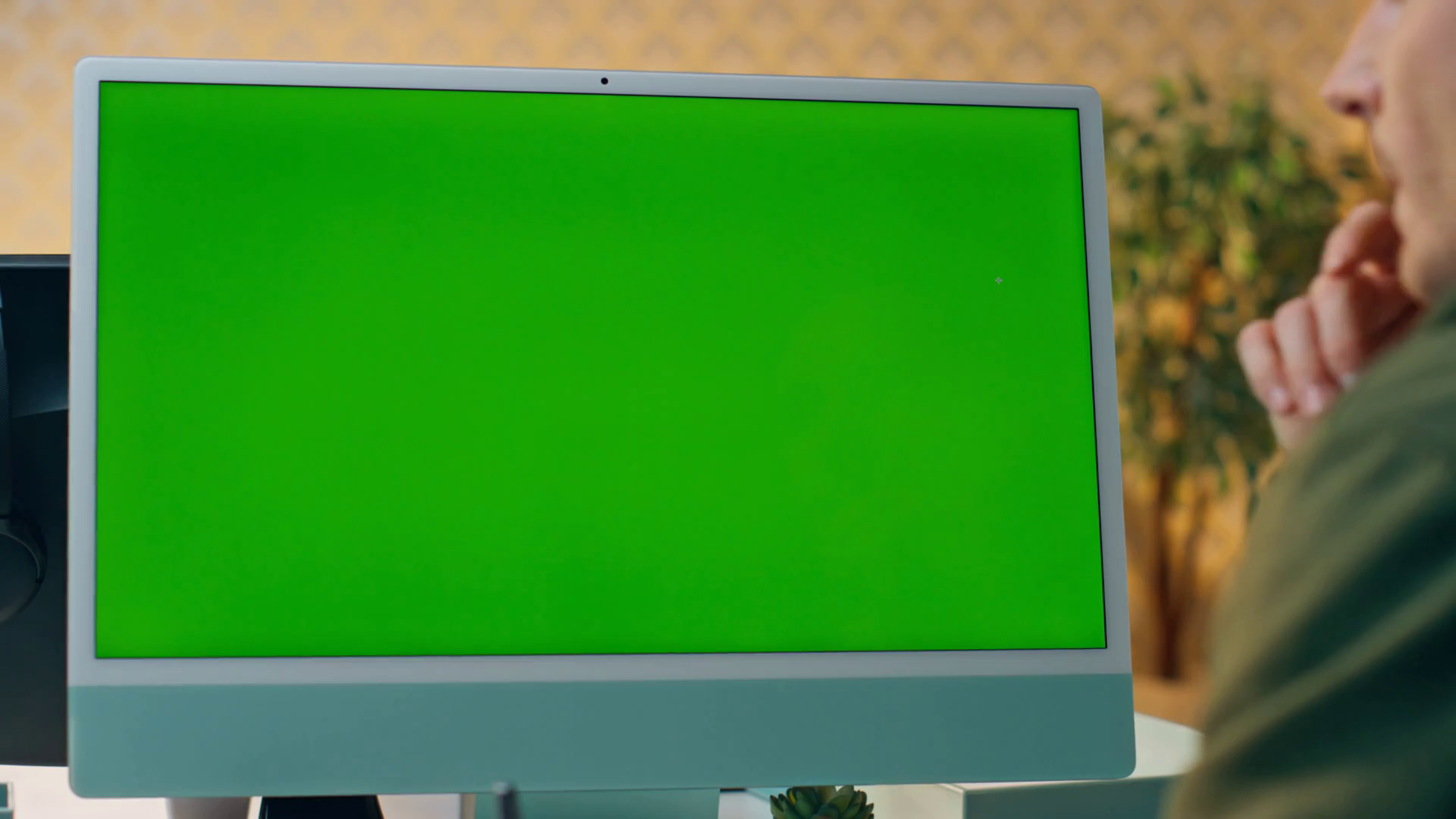 Over Shoulder View Of Designer Working On Stock Footage SBV-348430332 ...