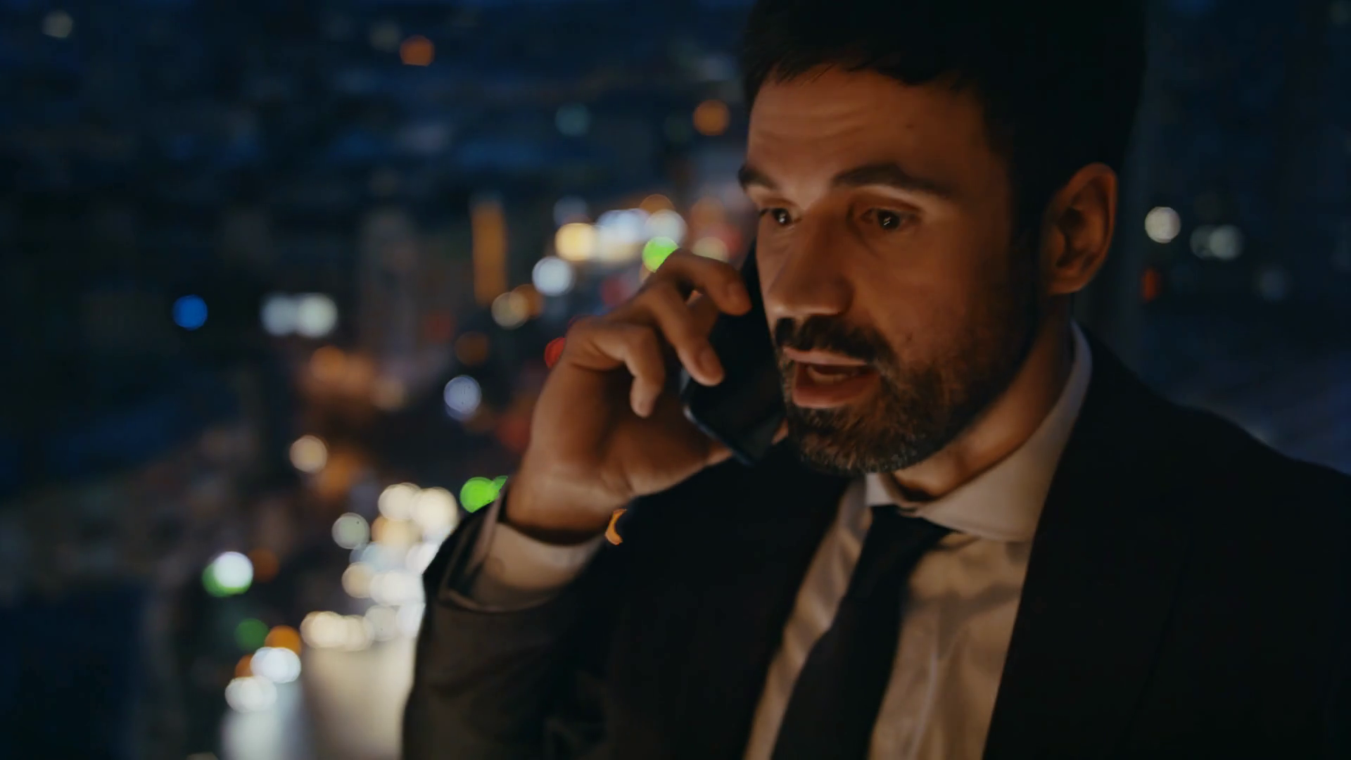 Dissatisfied Entrepreneur Calling Talking Stock Footage SBV-348761005 ...