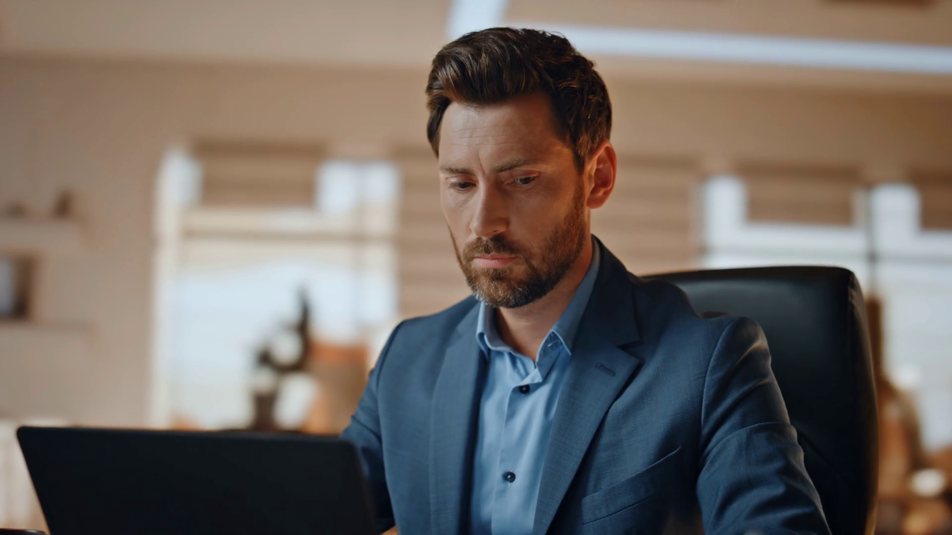 Angry Director Answering Call On Cellphone Stock Footage SBV-348855406 ...