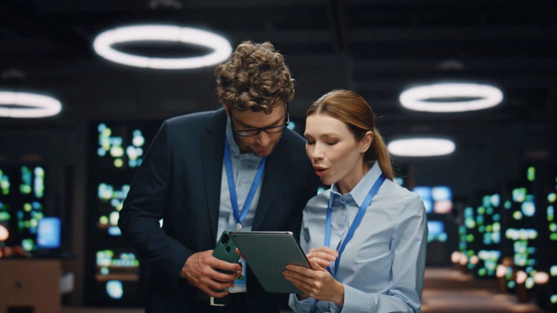 Information Technology Specialists Working Stock Footage SBV-348895683 - Storyblocks