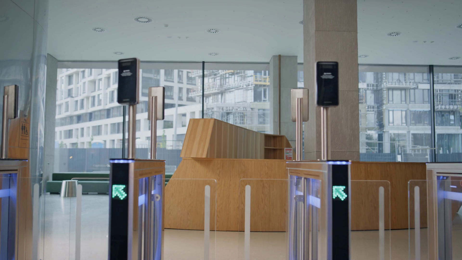 Confident Businesswoman Entering Office Stock Footage SBV-348901564 ...