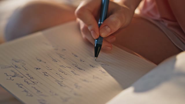 Cursive Writing Stock Footage: Royalty-Free Video Clips - Storyblocks