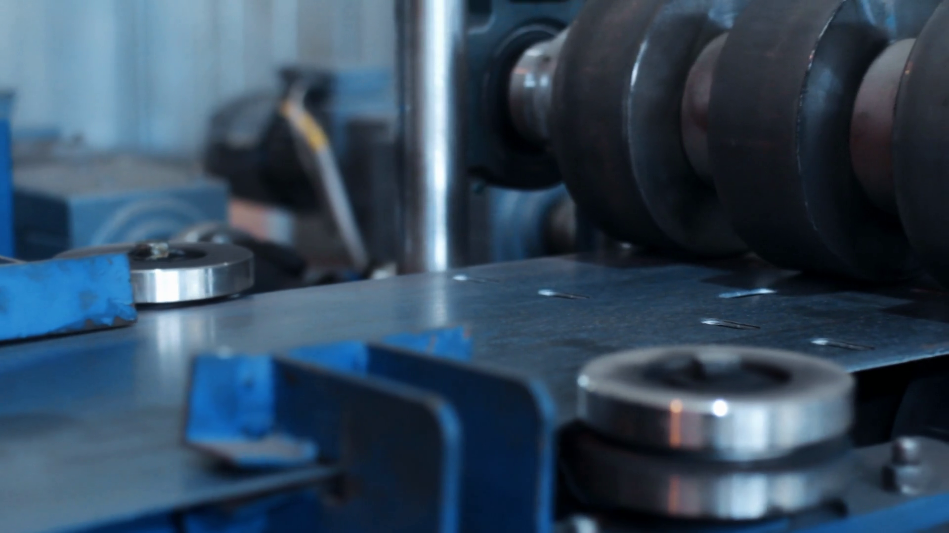 Automatic Cold Rolled Machine Metal Stock Footage SBV-329234346 ...