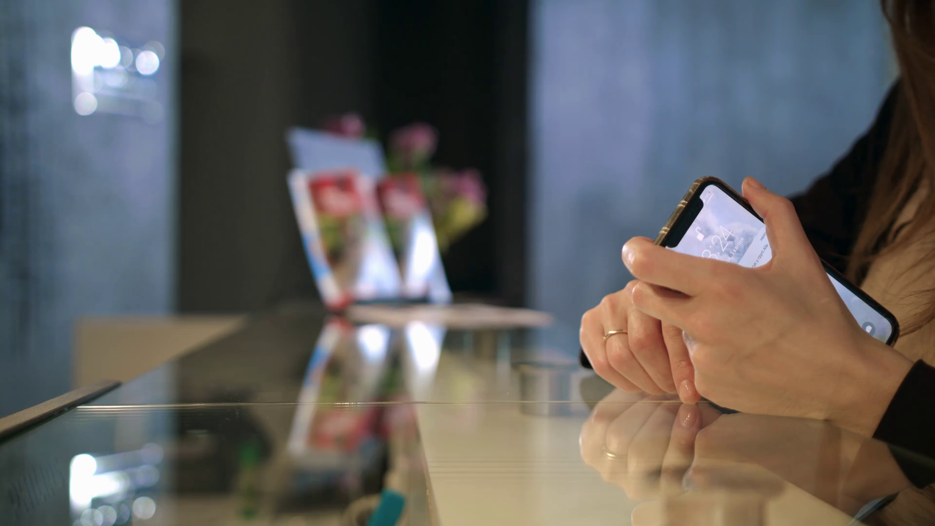 Businesswoman Receiving Card Key Hotel Room Stock Footage SBV-337879915 ...