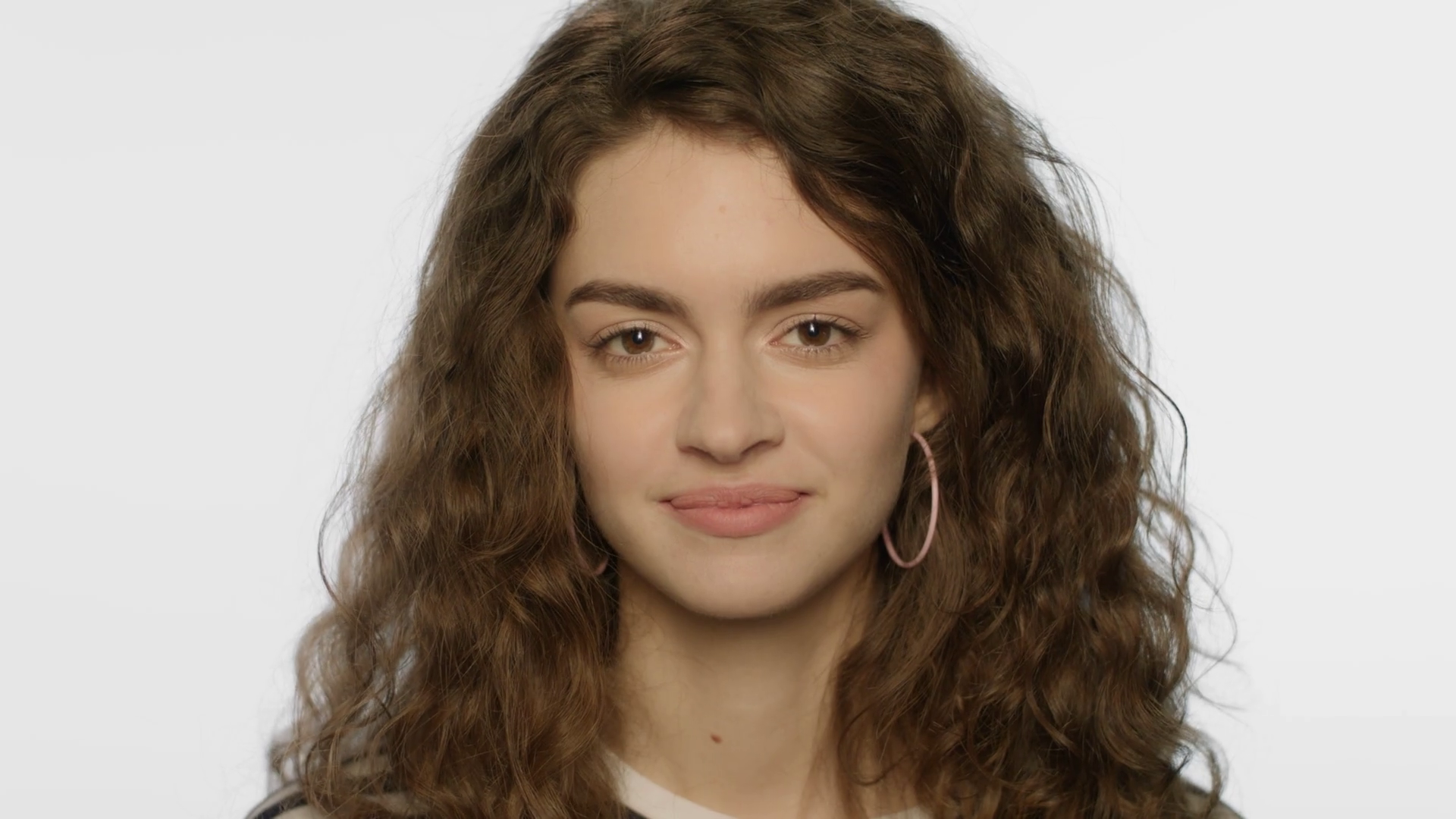 Capricious Woman With Pouting Lips In Studio Stock Footage SBV ...