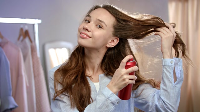 Hair Spray Stock Footage: Royalty-Free Video Clips - Storyblocks