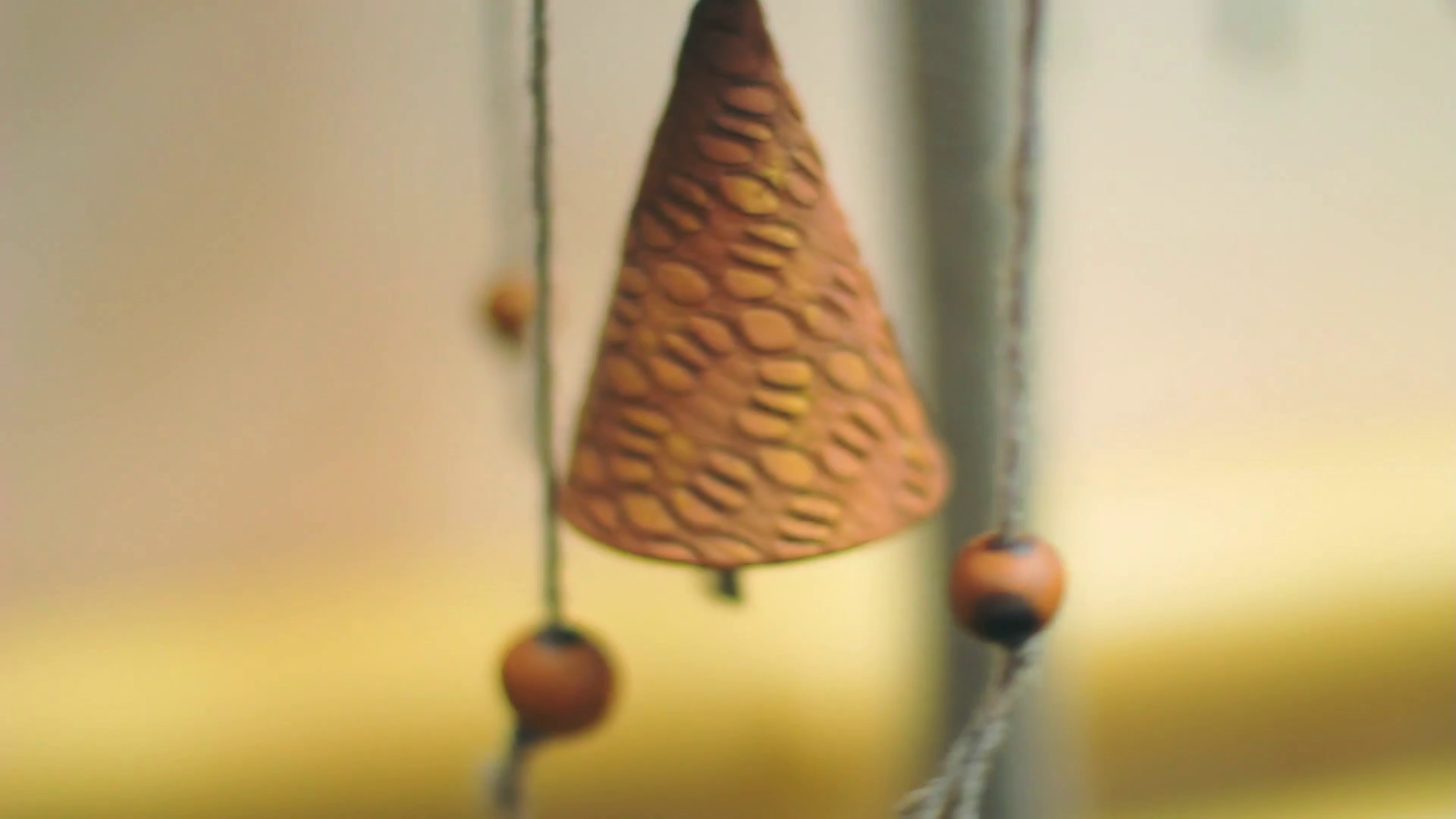 Chinese Bells Hanged Indoors Close Up Of Stock Footage SBV-320311548 ...
