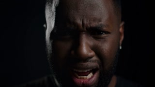 Crying Black Person