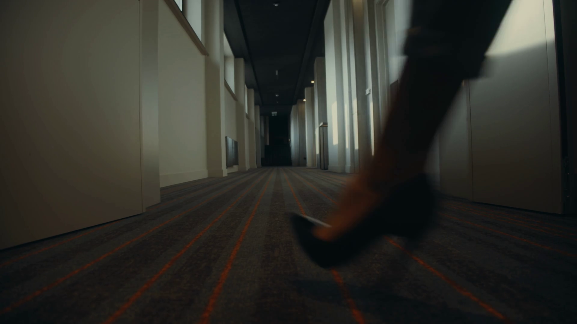 Couple Walking Together In Hotel Corridor Stock Footage SBV-338785577 ...