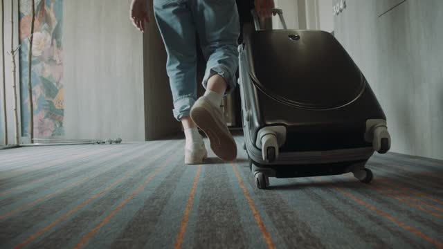 Suitcase Man Stock Footage: Royalty-Free Video Clips - Storyblocks