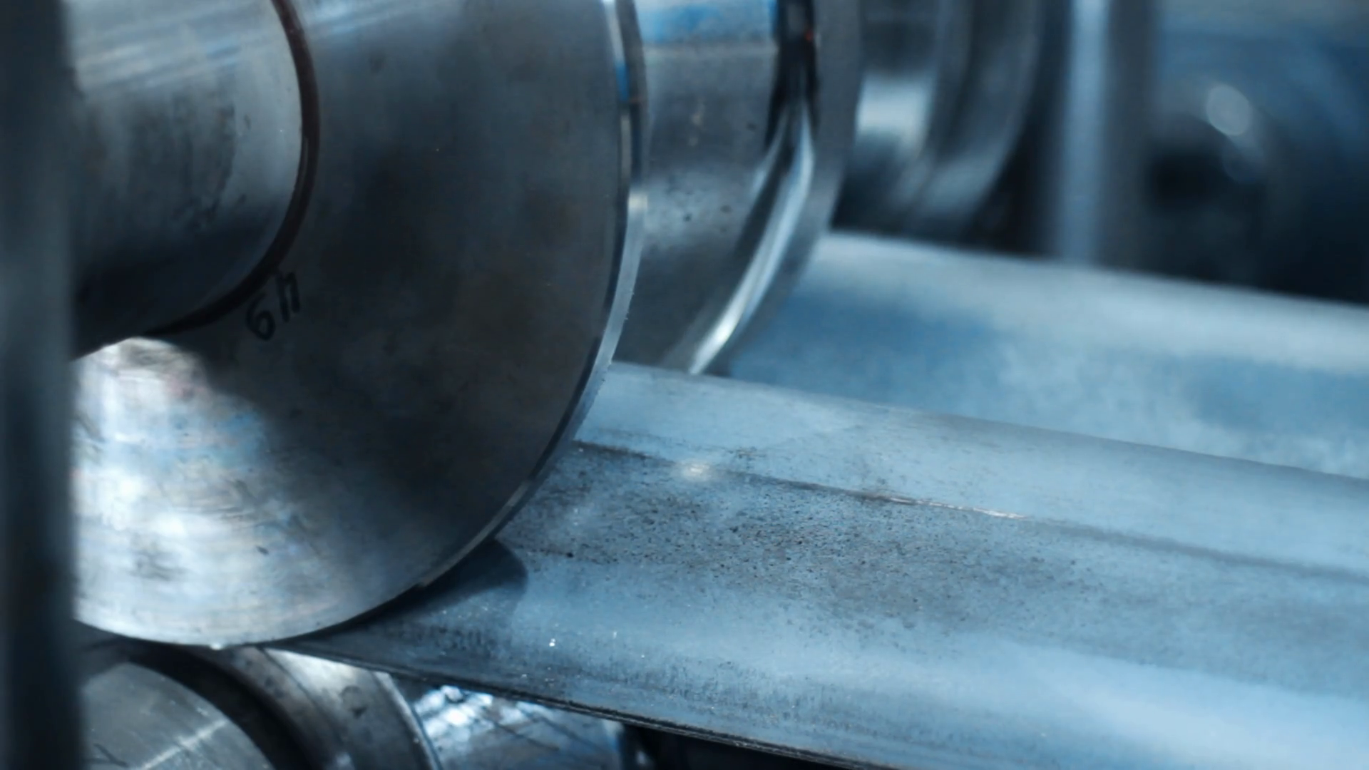 Cold Rolled Steel Products Manufacturing Stock Footage SBV-329234166 ...