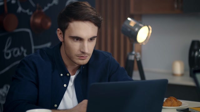 Shocked Laptop Stock Footage: Royalty-Free Video Clips - Storyblocks