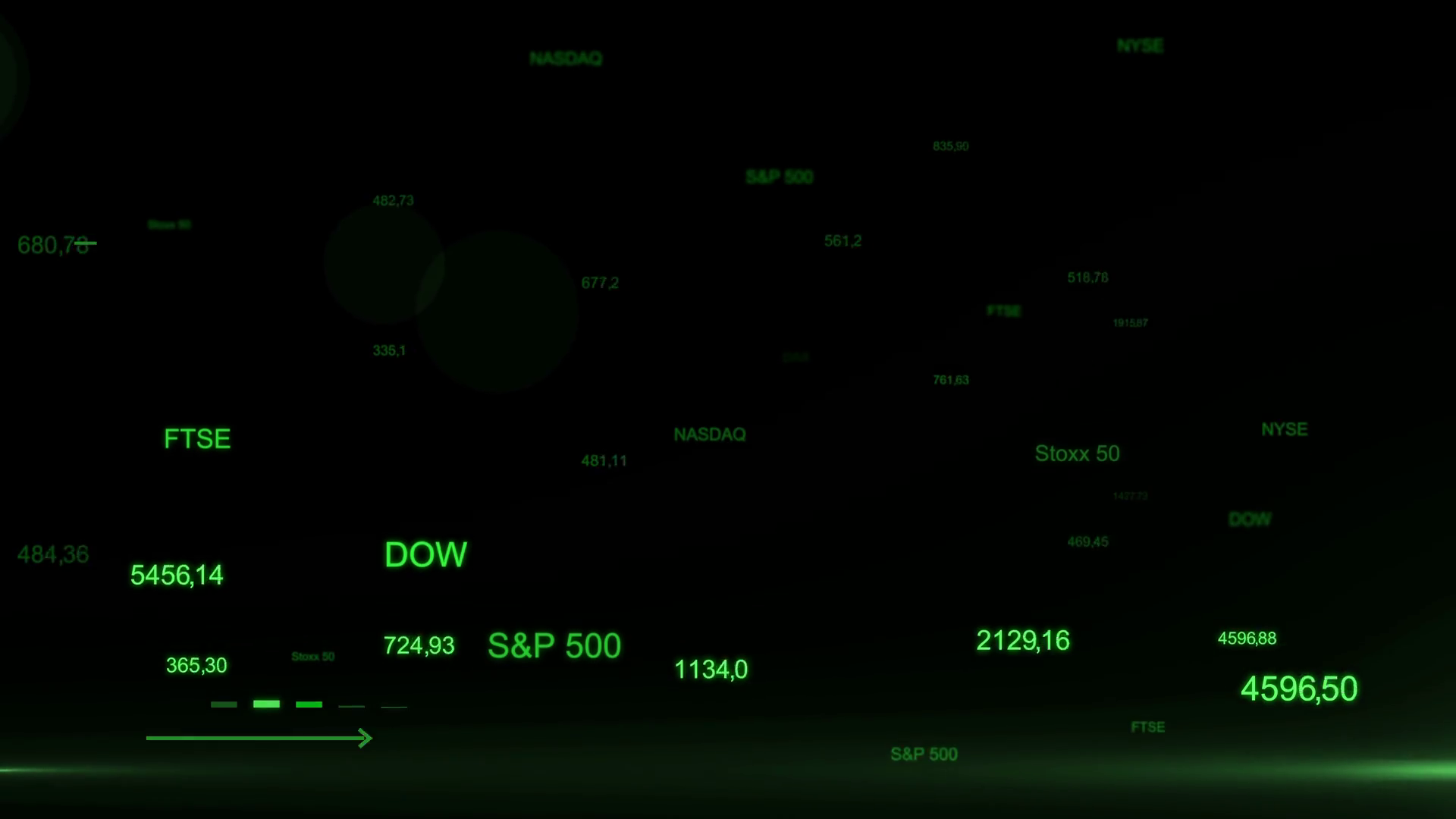 Futuristic Fast Growing Arrow On Financial Stock Motion Graphics SBV ...