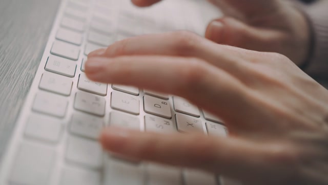 Typing Keyboard Stock Footage: Royalty-Free Video Clips - Storyblocks