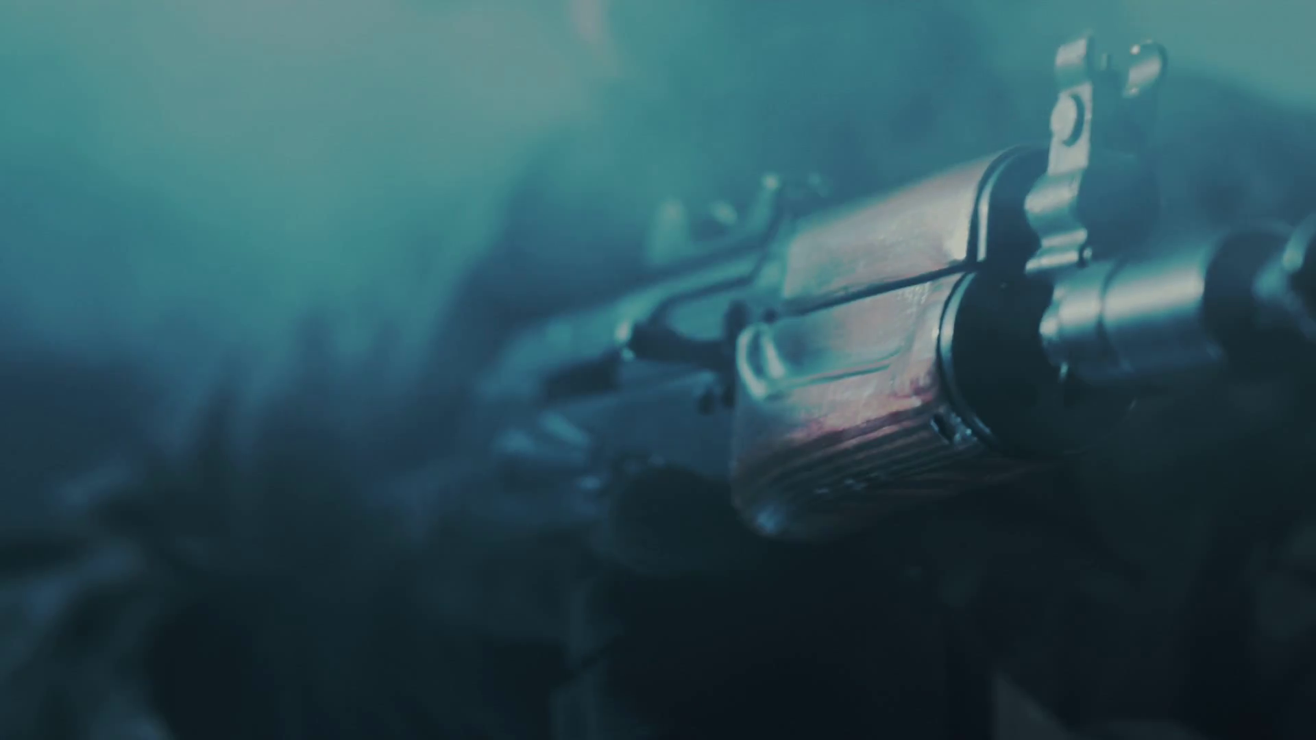 Kalashnikov Rifle Charging Close Up Of Stock Footage SBV-313830728 ...