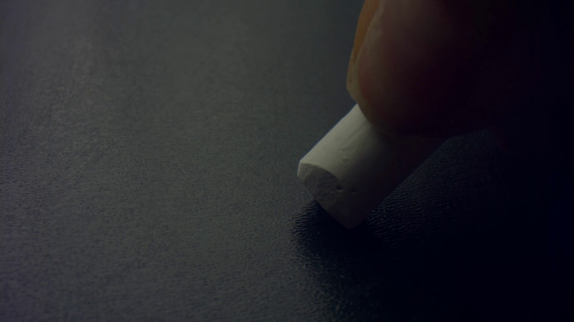 Macro Of Female Hand Drawing Line With Chalk Stock Footage SBV ...
