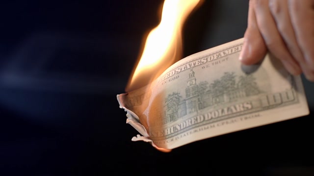Burn Money Stock Footage: Royalty-Free Video Clips - Storyblocks