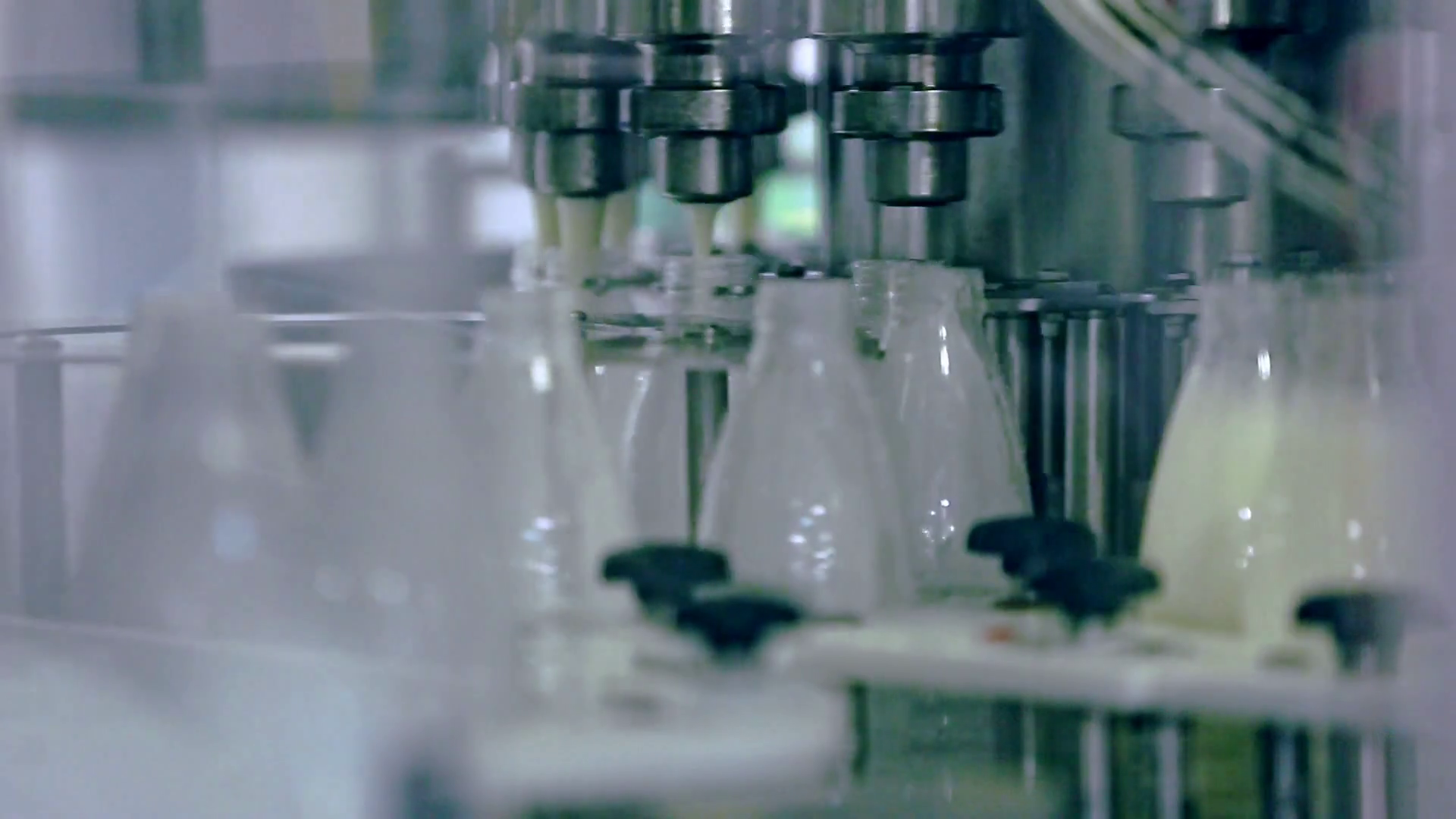 Manufacturing Process At Milk Factory Milk Stock Footage SBV-318432868 ...