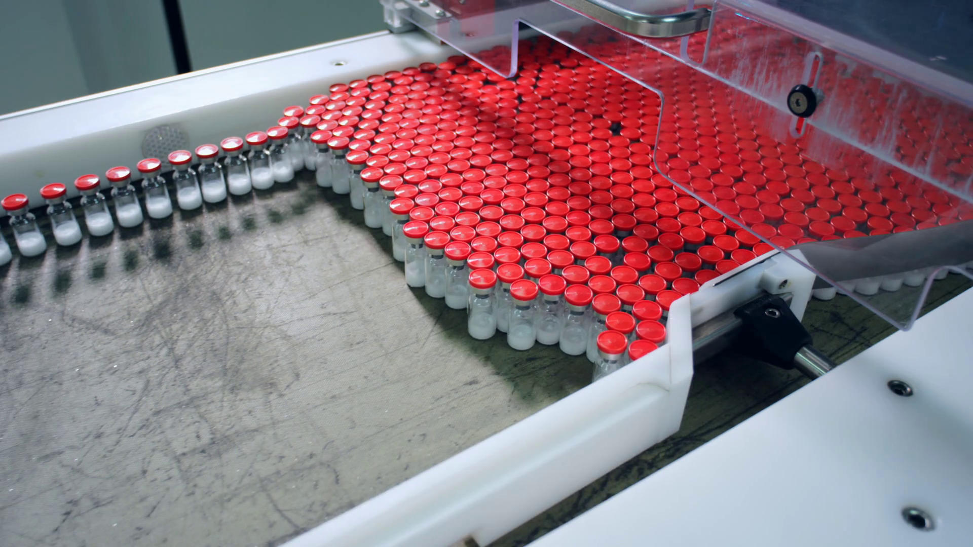 Medical Vials Production Line Pharmaceutical Stock Footage SBV ...