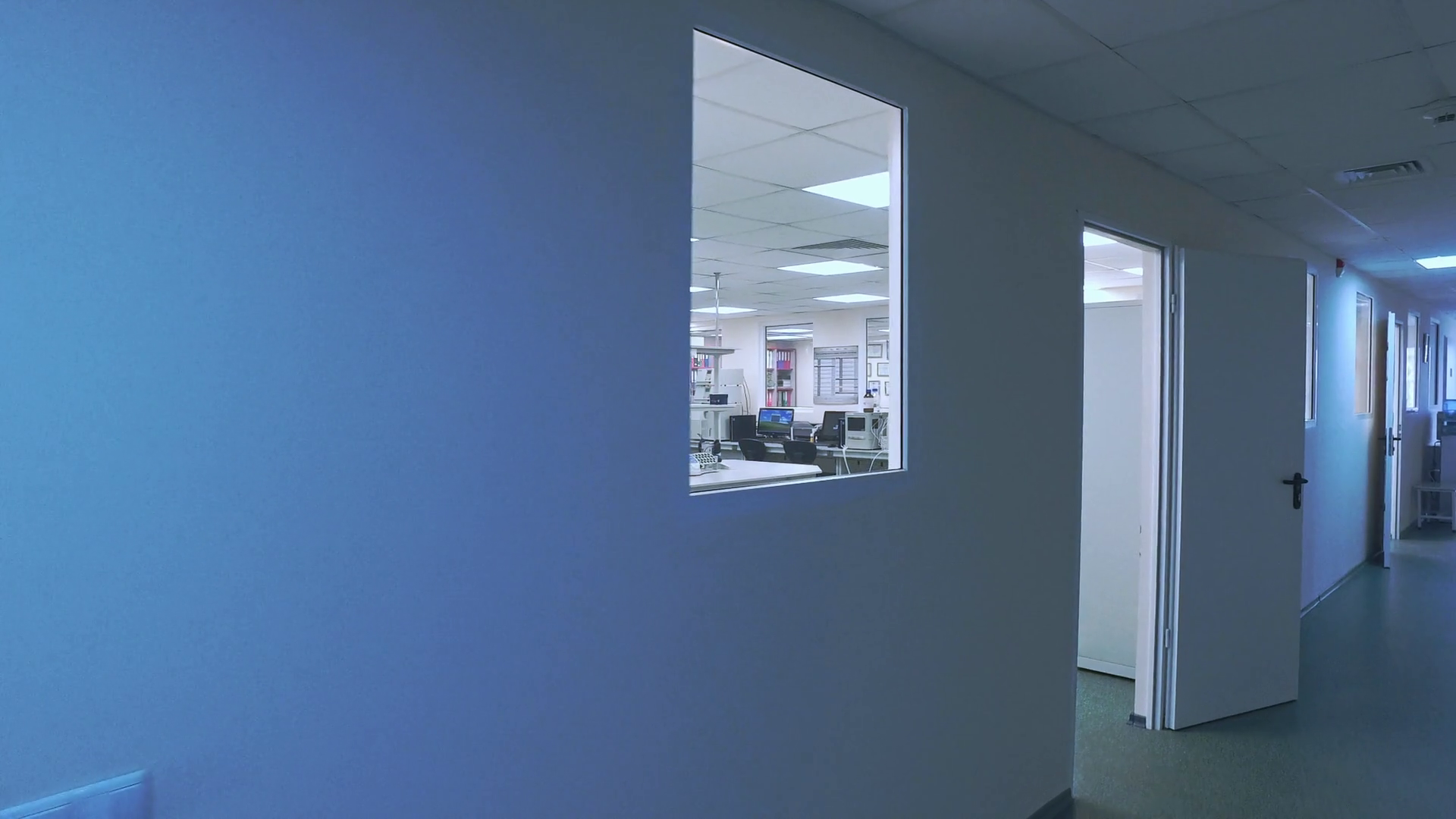 Modern Pharmaceutical Laboratory Pov Of Stock Footage SBV-314713680 ...