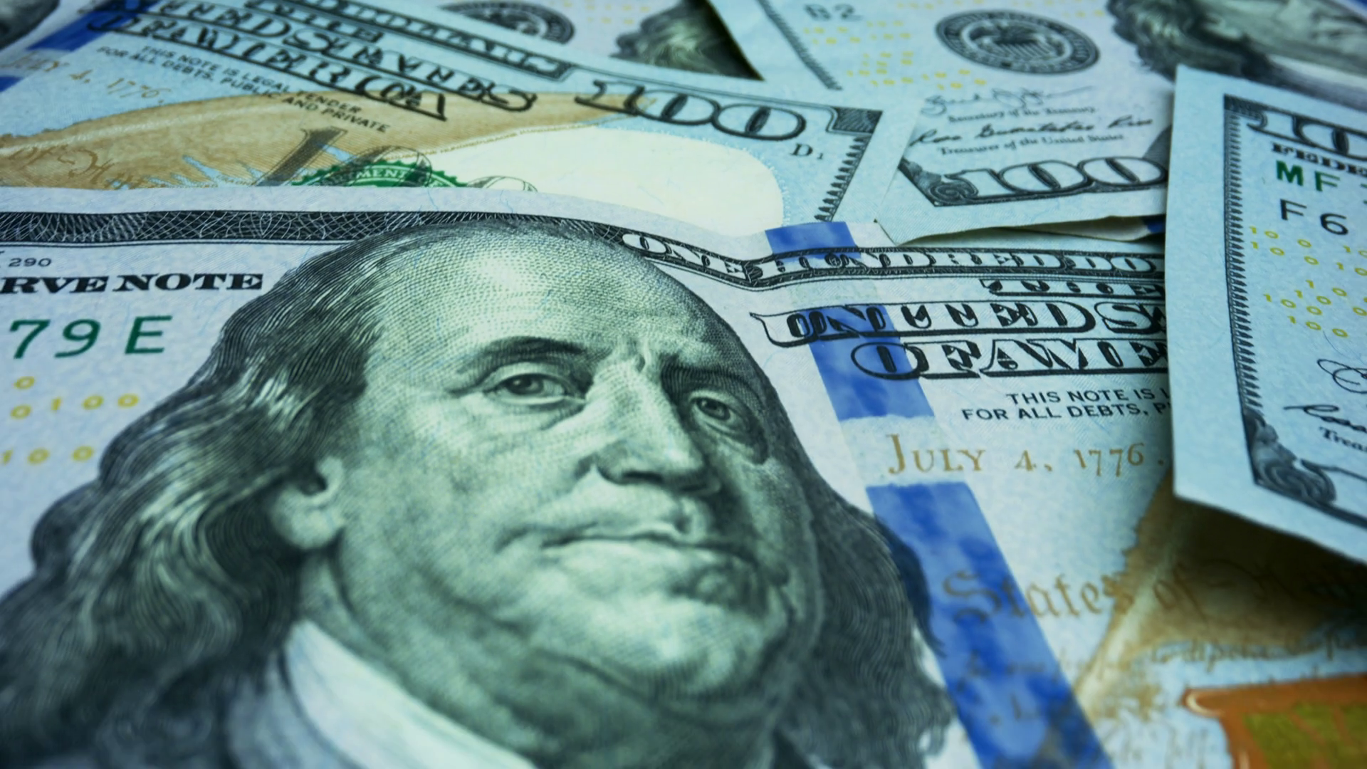 Official Currency Of United States Of Stock Footage SBV-338659232 ...