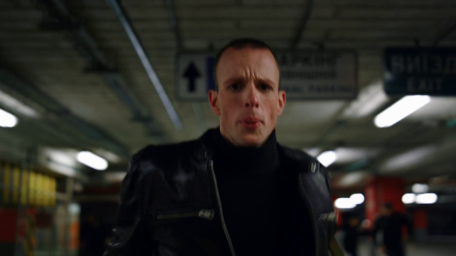 Portrait Of Fleeing Suspect Chased Police Stock Footage SBV-346484995 ...