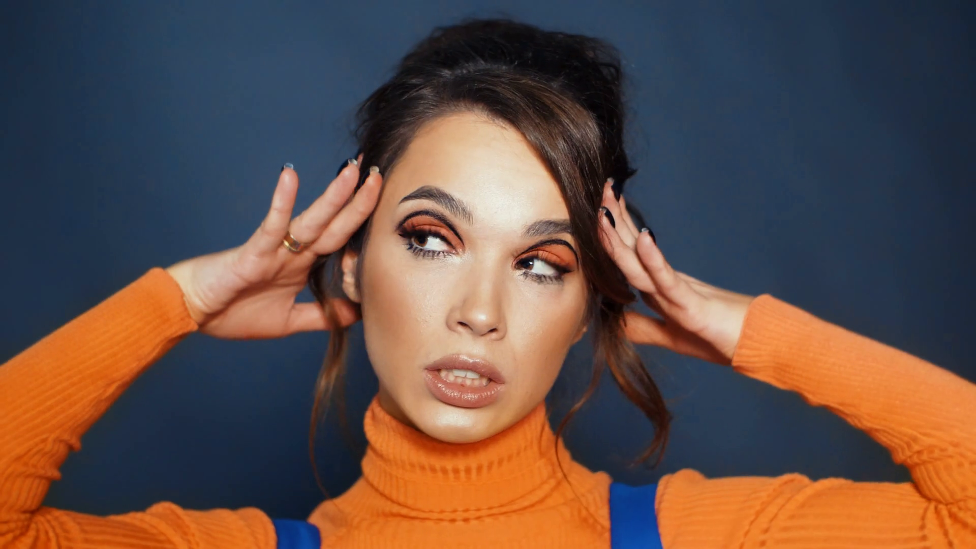 Portrait Of Woman Showing Forgetfulness Stock Footage SBV-336312500 ...