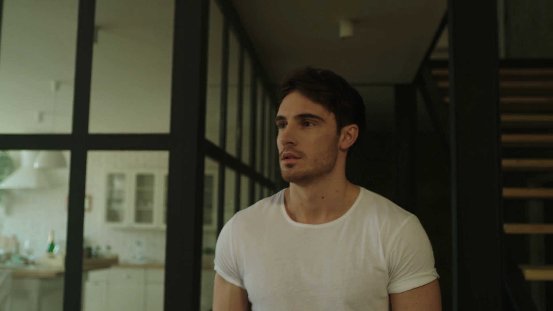 Handsome Man Entering Luxury House In Slow Stock Footage SBV-337931195 ...