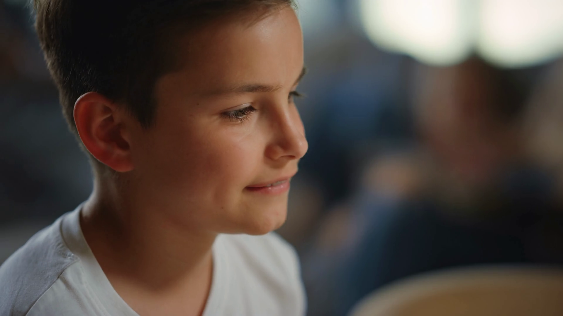 Portrait Of Smart Boy Speaking With Teacher Stock Footage SBV-338882851 ...