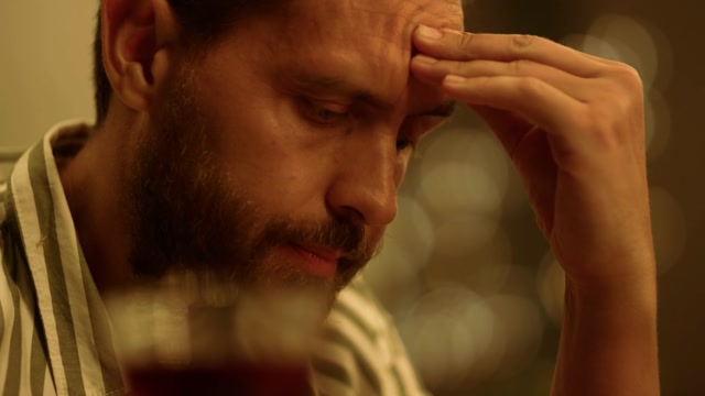 Sad Man Talking Stock Footage: Royalty-Free Video Clips - Storyblocks