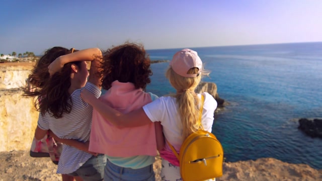 BACK VIEW FRIENDS Stock Footage: Royalty-Free Video Clips - Storyblocks