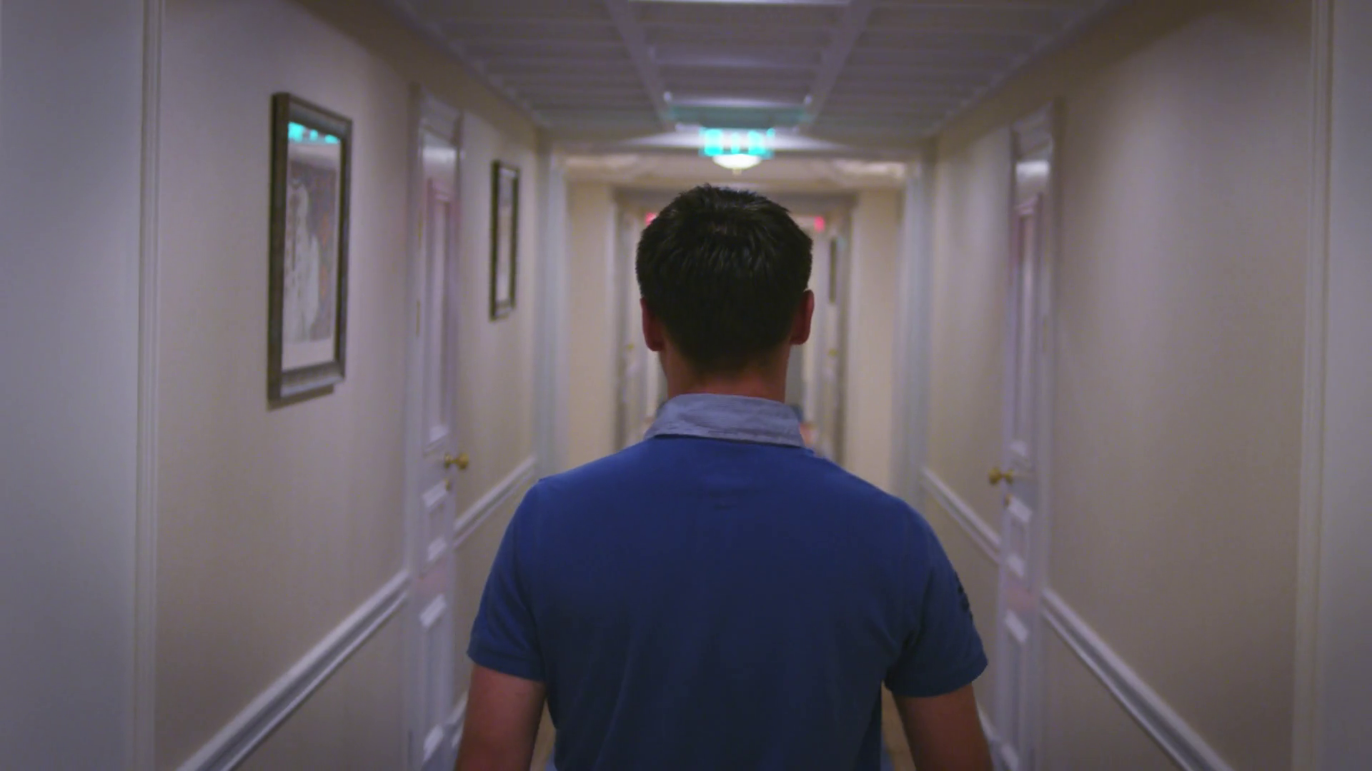 Man Walking Along Hallway Corridor At Home Stock Footage SBV-322105849 ... Man Walking Along Hallway Corridor At Home Stock Footage SBV-322105849 ...