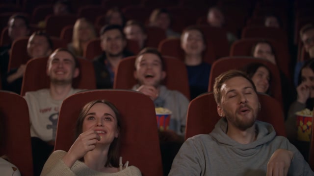 People In The Movie Theater Clapping Stock Footage: Royalty-Free Video ...