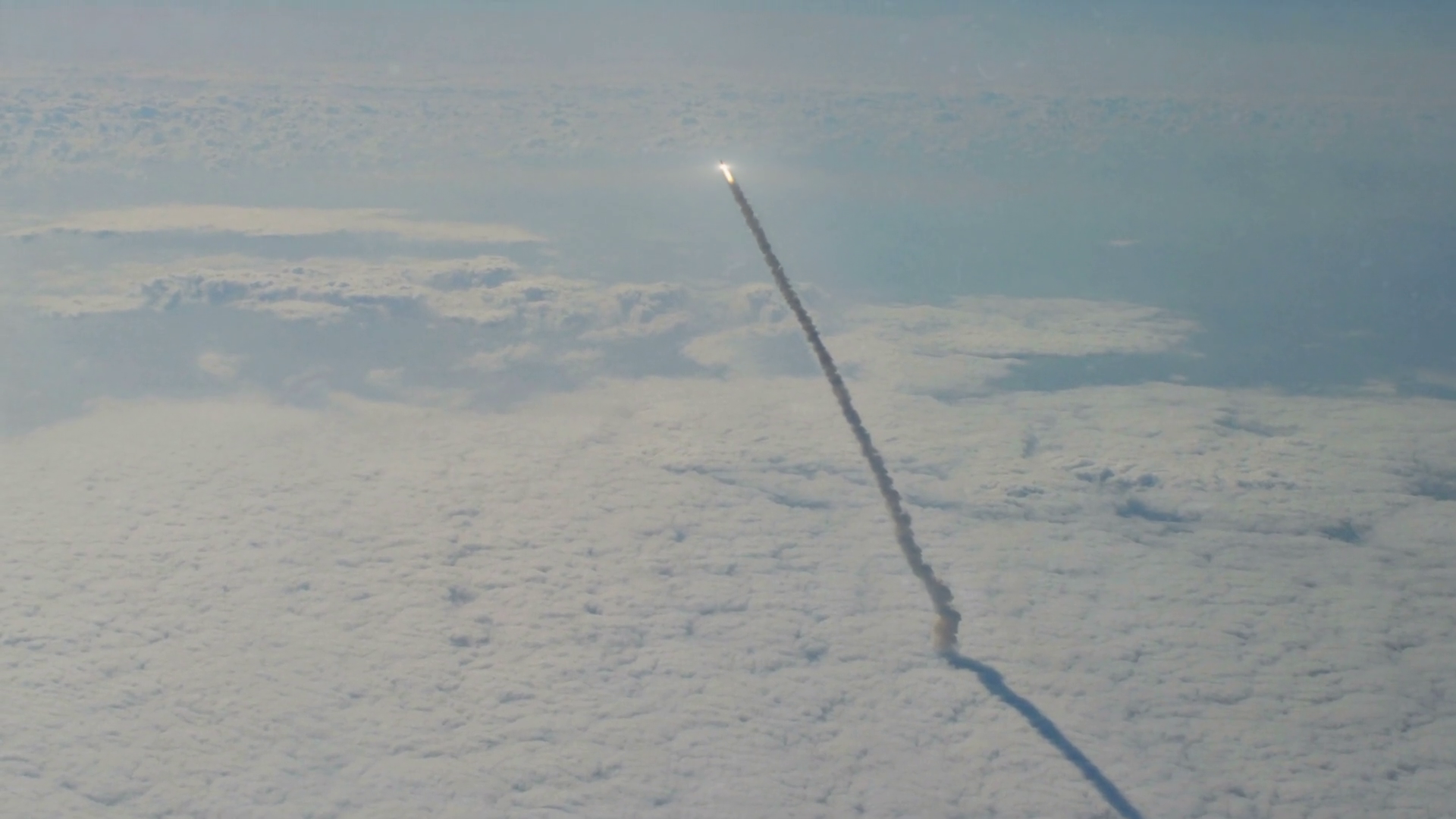 Rocket Launch Seen From Space Motion Background - Storyblocks