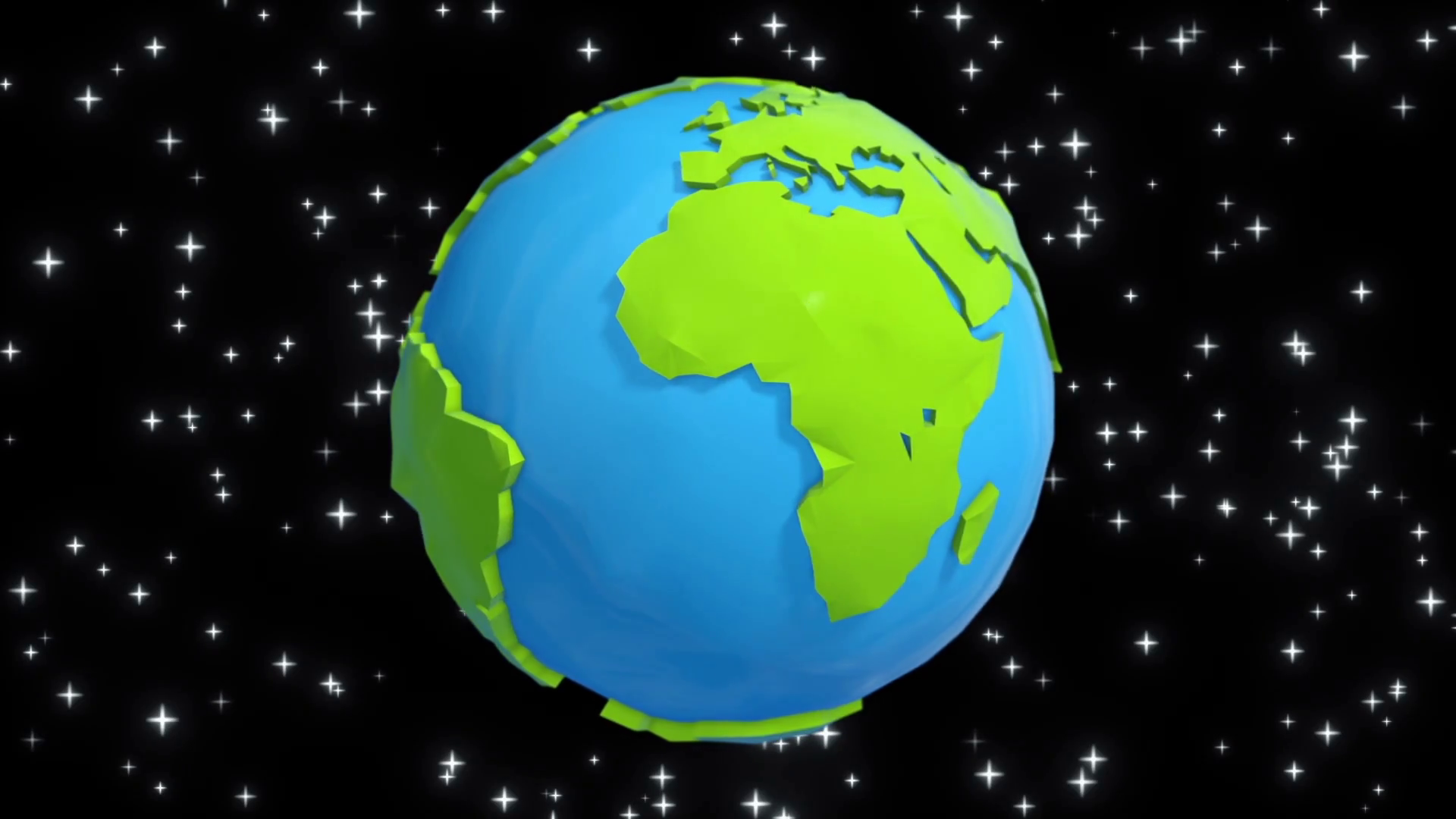 Low Poly Cartoon Earth Stock Motion Graphics SBV-338703129 - Storyblocks