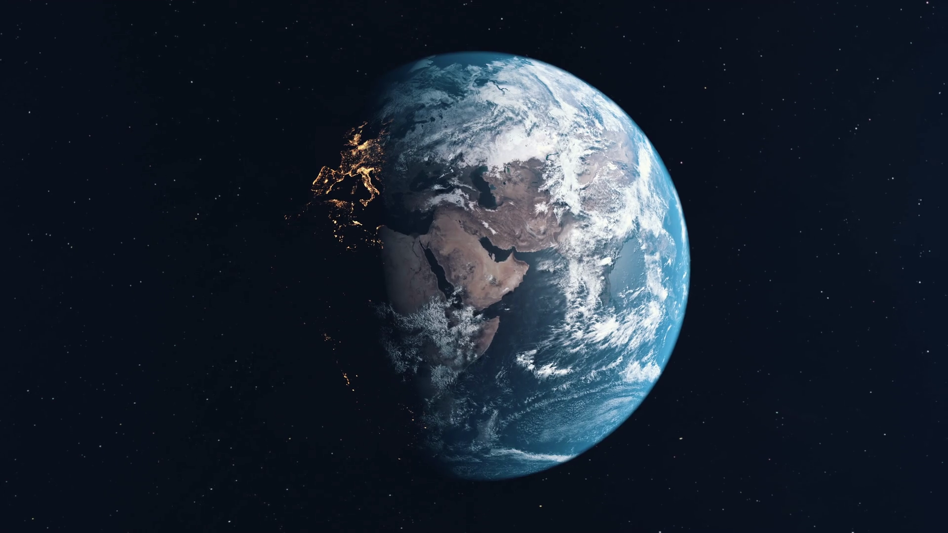 Animation Of Planet Earth Showing Ice Cover Stock Motion Graphics SBV ...