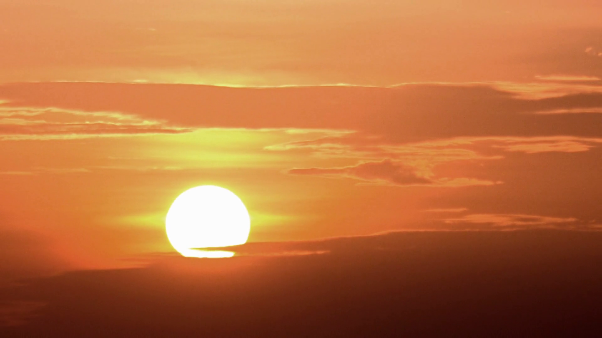 Timelapse Of Stunning Sun Setting Behind Stock Footage SBV-338703896 ...