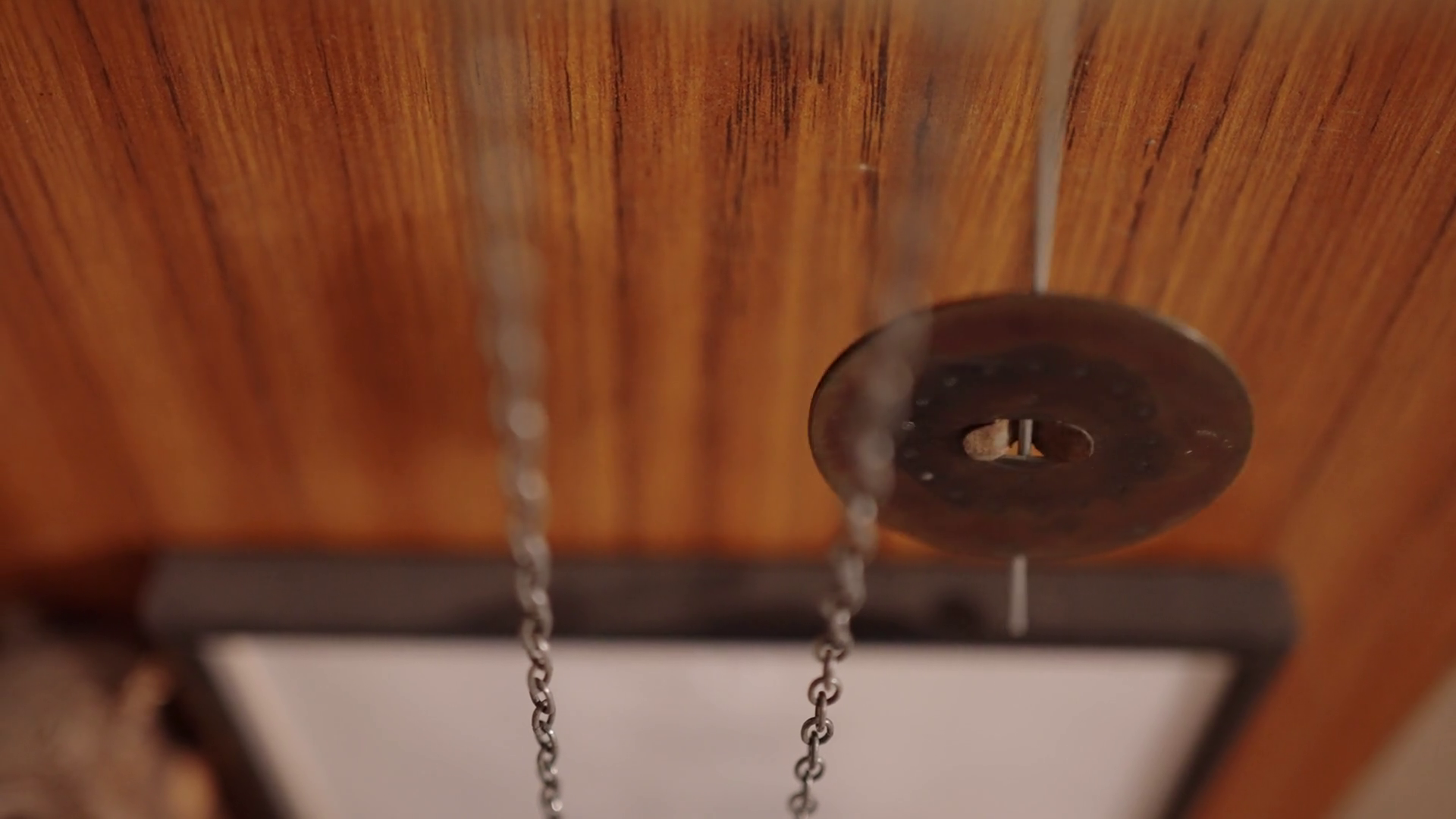 The Pendulum Of Old Clock Is Swinging Stock Footage SBV-351969750 ...