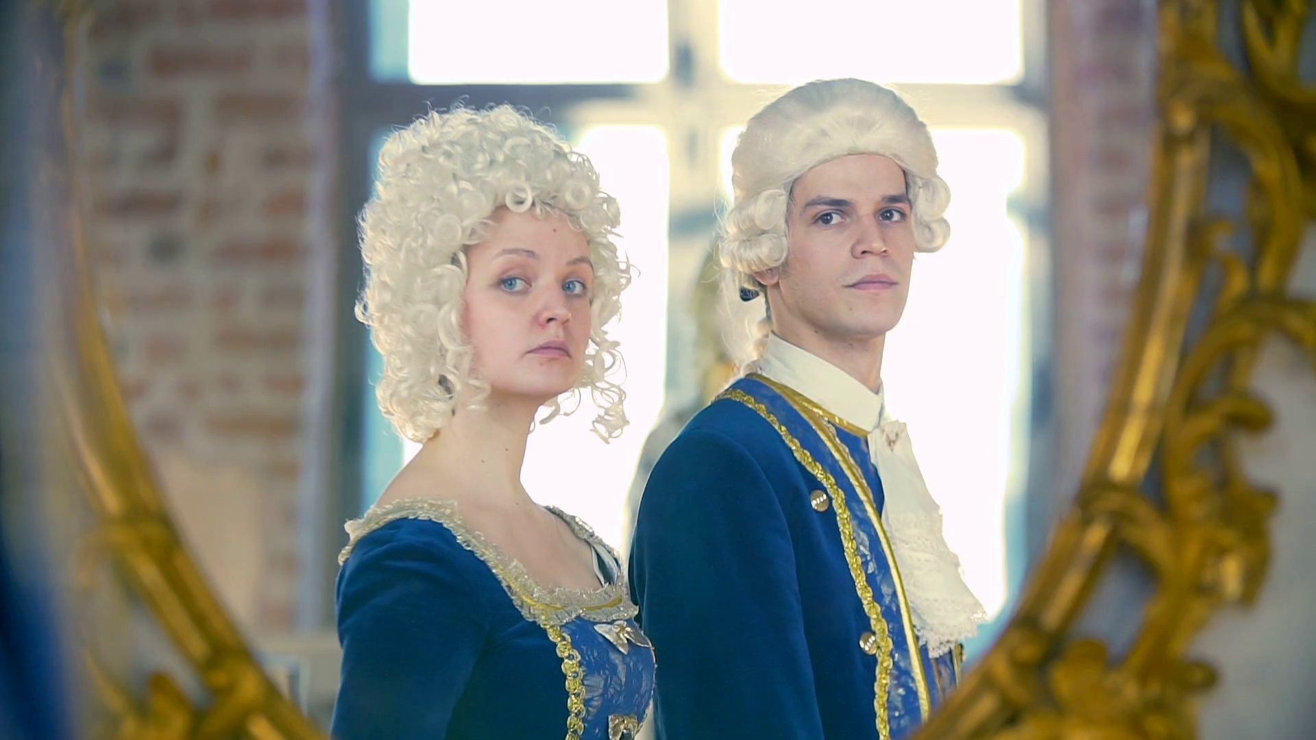 17th Century Noble European Costumes Stock Footage SBV-332587717 ...