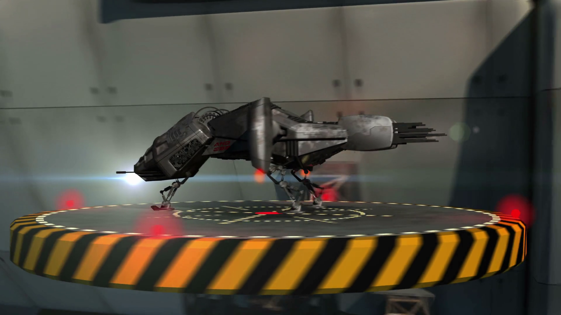 Drones Taking Off Futuristic Alien Spaceship Stock Motion Graphics SBV ...