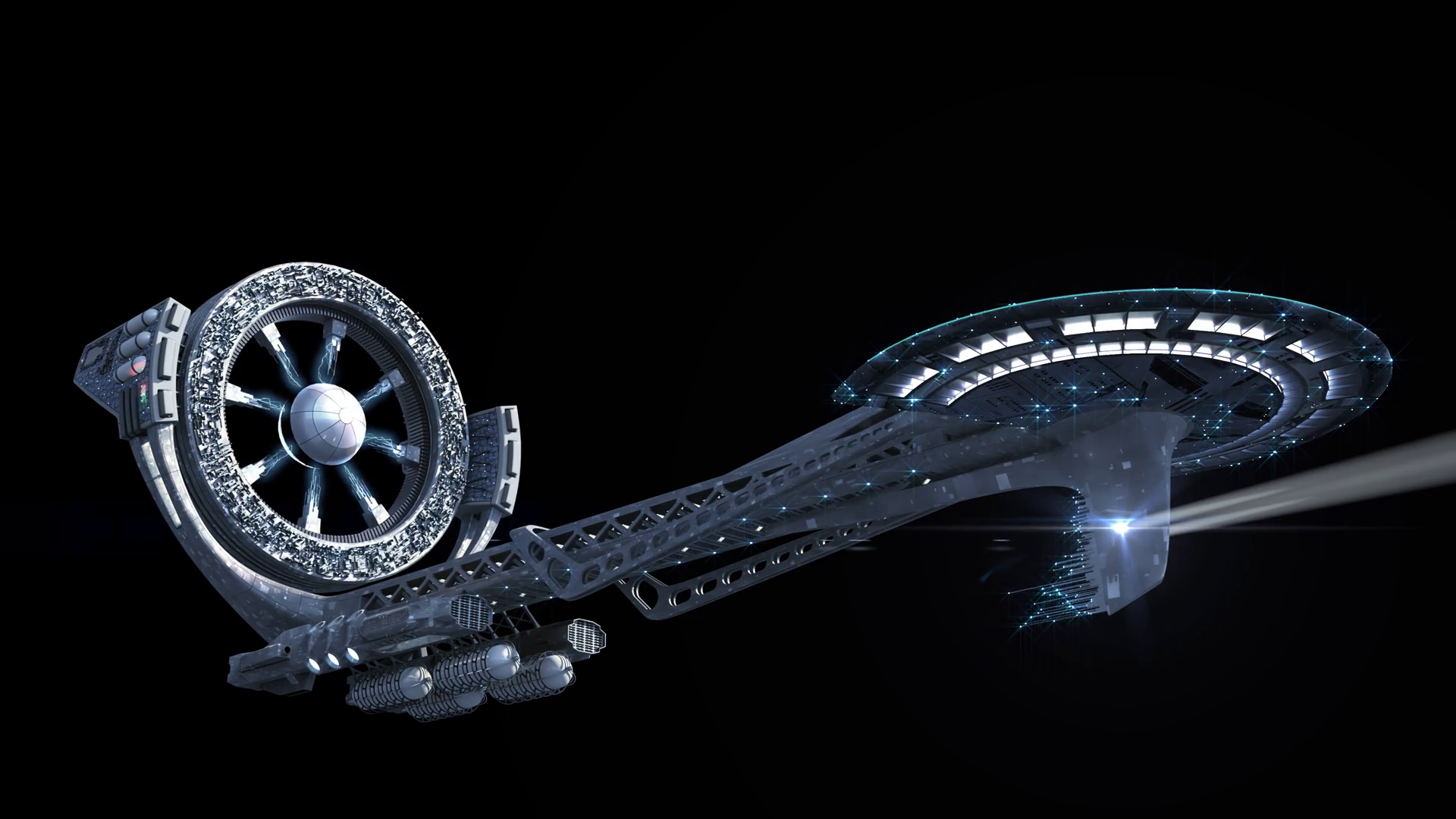 Epic Alien Spaceship On Alpha Channel Stock Motion Graphics SBV ...