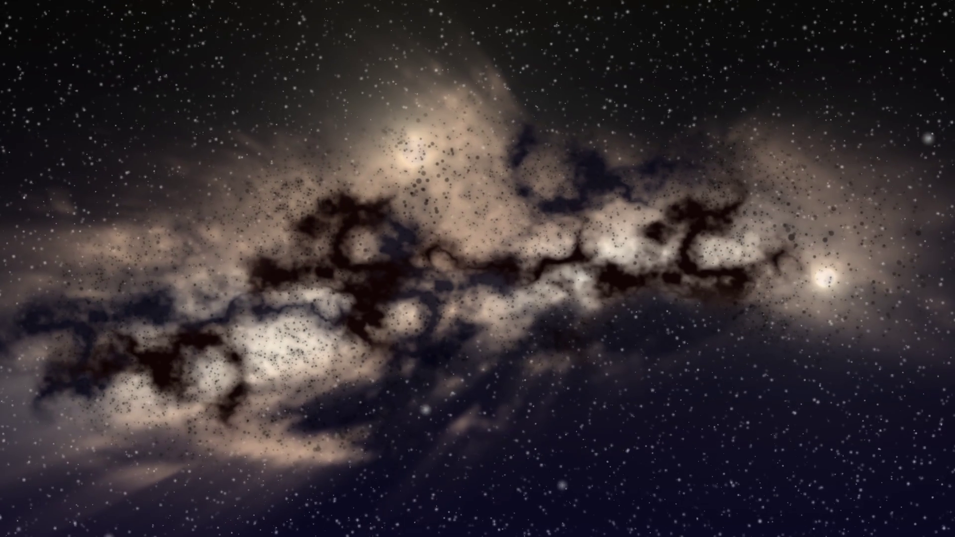 Zoom On Interstellar Cloud With Star Stock Motion Graphics SBV ...